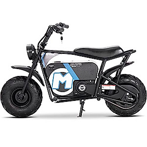 MotoTec 48v 1000w Electric Powered Mini Bike Black