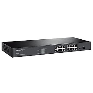 TP-Link 8-Port Gigabit Ethernet Smart PoE Switch with 2-SFP Slots 53W (TL-SG2210P)