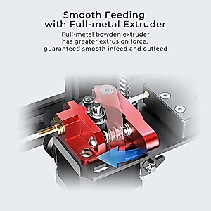 Creality Ender 3 Max Neo 3D Printer, CR Touch Auto Leveling Bed Dual Z-Axis Full-metal Extruder Ender 3D Printer Large Print Size 11.8x11.8x12.6in