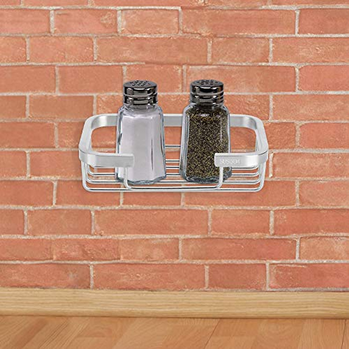 Shower Caddy Basket Shelf Wall Mounted Soap Basket Square Basket Bathroom Rack Holder Black Toilet Bathroom Accessory 304 Stainless Steel