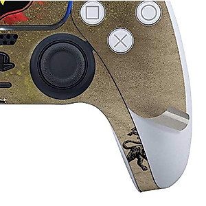 Skinit Decal Gaming Skin Compatible with PS5 Controller - Lion of Judah Shield Design