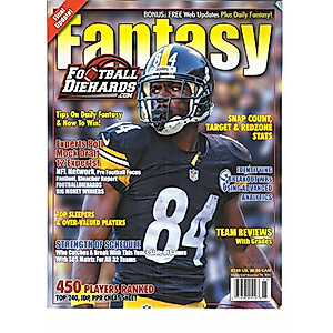 2016 FANTASY FOOTBALL DIEHARDS, 16th ANNIVERSARY ISSUE, 2016 (450 PLAYERS RANKED