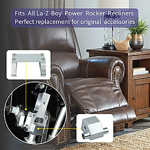 Metal Motor End Clevis Mount Toggle and Drive Toggle Bracket , Fits for La-Z-Boy/Lazyboy Power Recliners, Fits All L-Z-Boy Power Recliners ,Vanshly