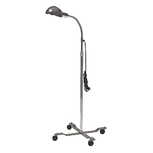 Grafco Medical Exam Lamp, Flexible Gooseneck Light, Rolling Base, Height-Adjustable