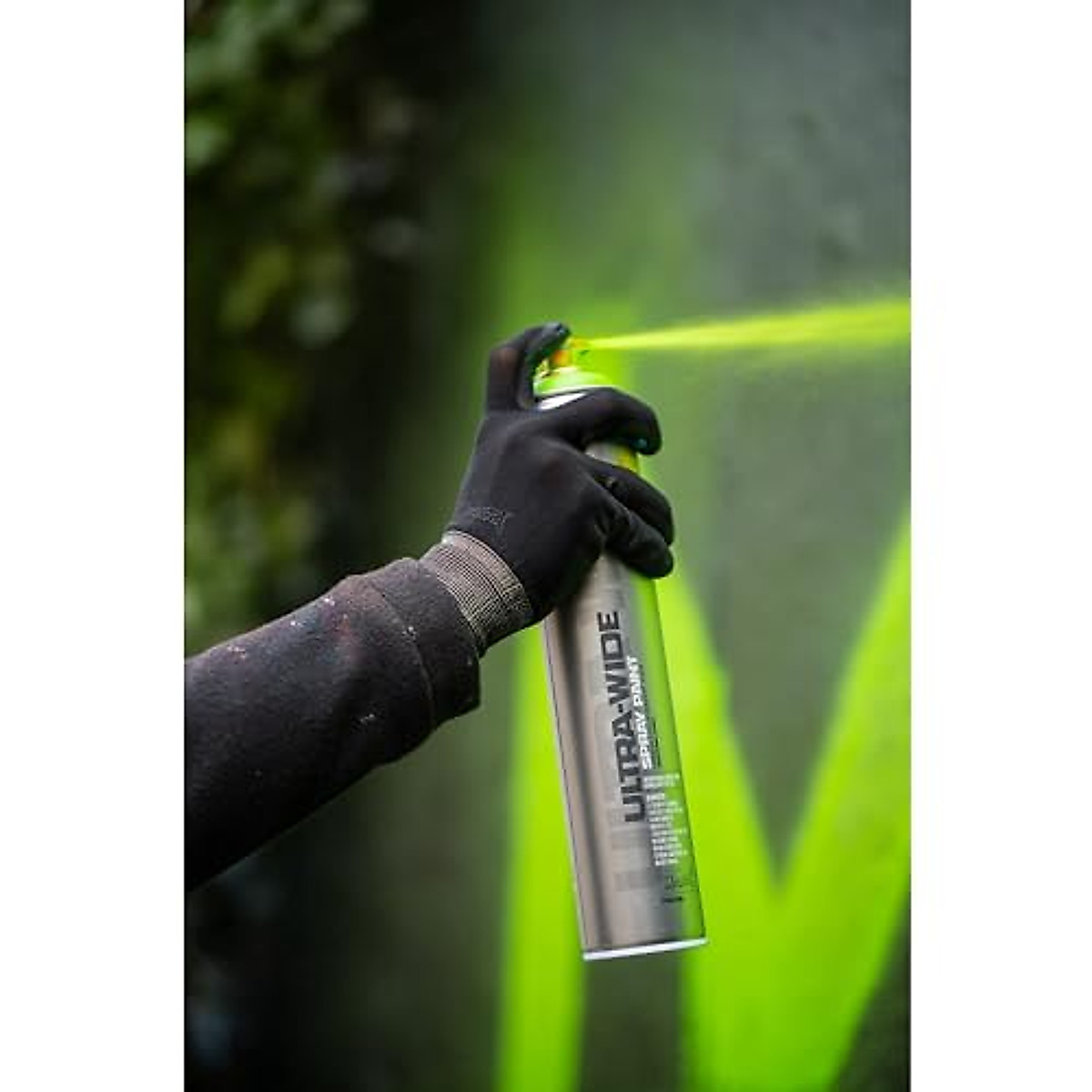 Montana Cans ULTRA WIDE Spray Paint, 750ml, Chrome, 25 Fl Oz (Pack of 1), (MXUW750-CRM)