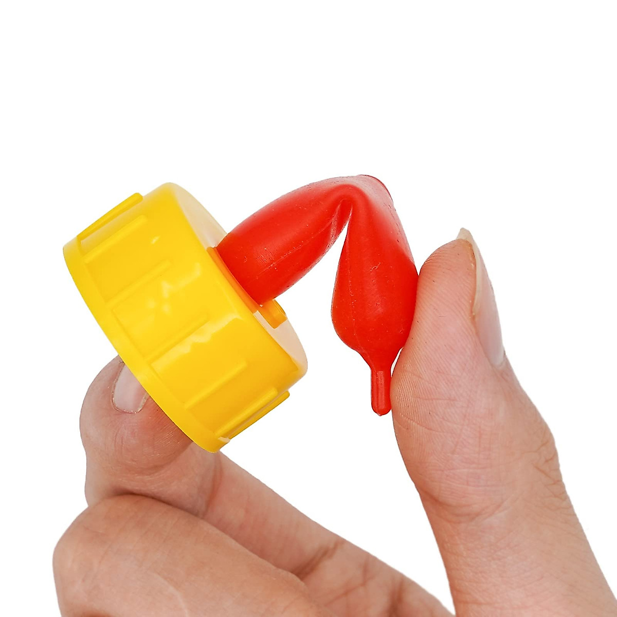 nomal 30 PCS Lamb Teat Feeder Feeding Bottle Topper Animal Rubber Pacifier Nipples for Sheep Goat Pup Dog Cat Small Animal