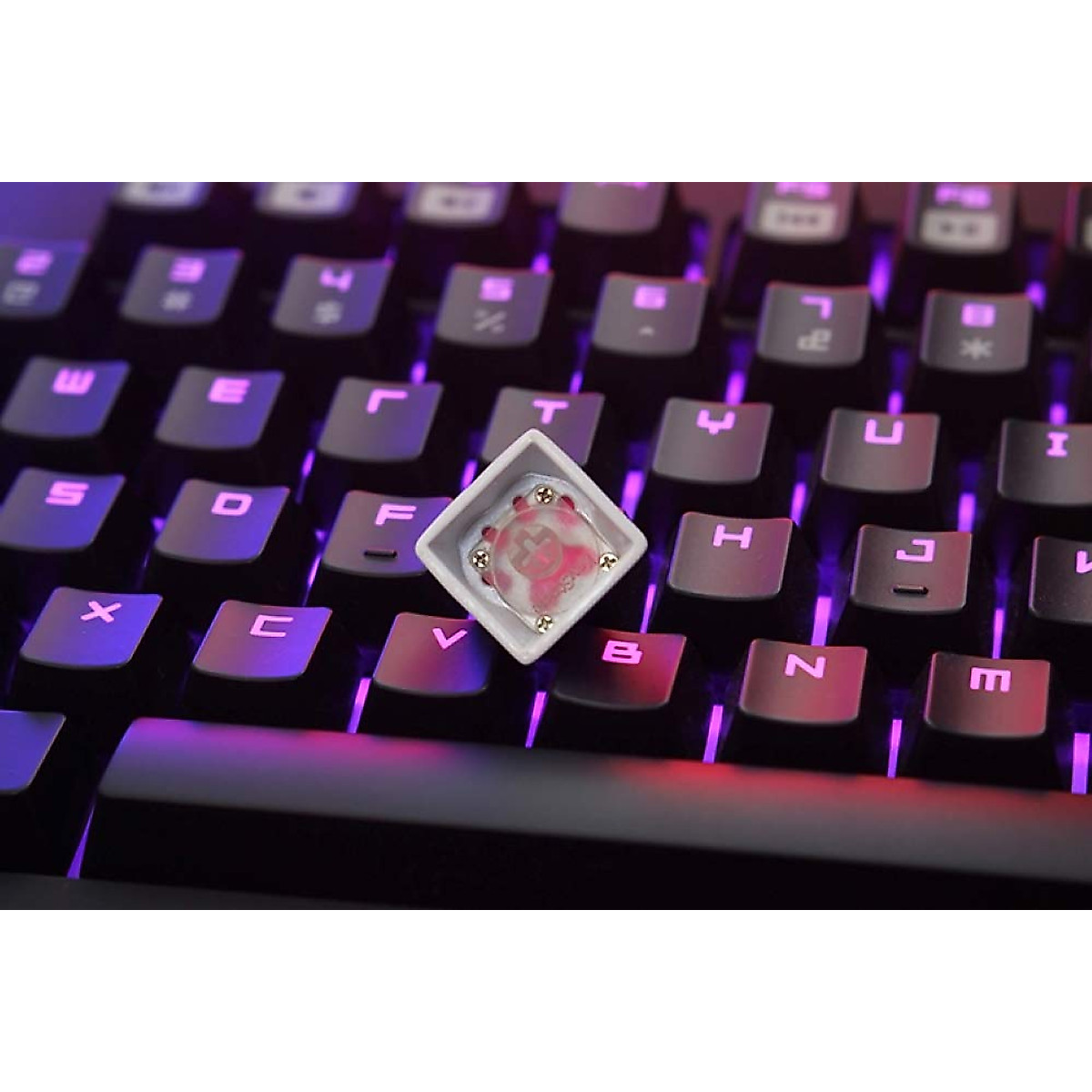 Blue Hat All Gaming Keycaps DIY Metal Keycap Stereo Embossed Personality Keycap for Cherry Switches Mechanical Keyboards (Cat paw)
