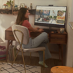 HP Pavilion 32 Desktop, Intel 12th Gen i7 Processor with 8 Cores, 16GB RAM, 2TB SSD, 31.5" 4K UHD Display, Windows 11 Pro