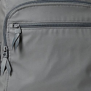 Vera Bradley Women's Cotton Campus Backpack, Galaxy Gray - Recycled Cotton, One Size