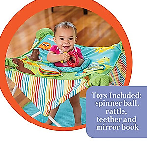 Summer-Pop 'N Jump Portable Baby Activity Center - Lightweight Baby Jumper with Toys and Canopy for Indoor and Outdoor Use