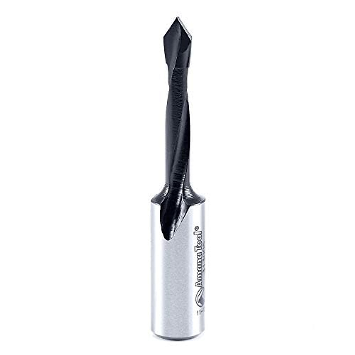 Amana Tool - 313005 Carbide Tipped Through-Hole Boring Bit R/H 5mm Dia x 57mm Long x 10mm