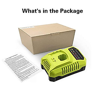 P117 Charger Replacement for Ryobi 9.6V-18V Charger Li-ion Ni-cad Ni-Mh Battery P100 P102 P103 P105 P107 P108 P118 P200 1400670