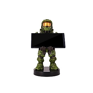 Cable Guys - Halo Figures Master Chief Infinite Gaming Accessories Holder & Phone Holder for Most Controller (Xbox, Play Station, Nintendo Switch)