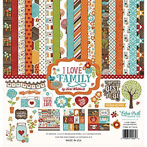 Echo Park Paper I Love Family Collection Kit