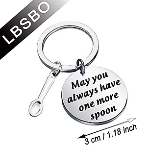 Spoon Theory Gift Fibromyalgia Gift May You Always Have One More Spoon Keychain Chronic Illness Gift (More Spoon Keychain)