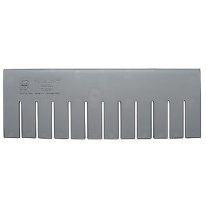 Quantum Storage Systems DL92060 Long Divider for Dividable Grid Container DG92060, Gray, 6-Pack