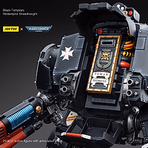 JoyToy Warhammer 40k: Black Templars Redemptor Dreadnought 1:18 Scale Figure