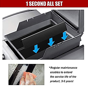 PatioGem 7635 Flavorizer Bars Fits for Weber Spirit 200 Series, Spirit E210 Parts, Fits for Weber Spirit E210 Grill Parts, Spirit E210 Flavorizer Bars, Fits for Weber Grill Parts Spirit E210