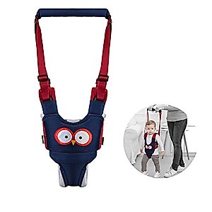 Baby Walking Harness - Handheld Kids Walker Helper - Toddler Infant Walker Harness Assistant Belt - Help Baby Walk - Child Learning Walk Support Assist Trainer Tool (Blue)