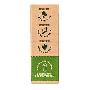 Dr. Squatch All Natural Bar Soap for Men with Zero Grit, Alpine Sage