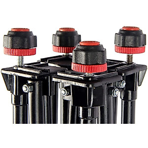 AnNafi® Carrom Stand | Professional Carrom Board Stand | Easy Adjustable & Foldable Four Fold Stand with Compact Design | Combination of Full Size Metal Pipe, Iron Rod & PVC | Indoor Games Fun Durable Strong