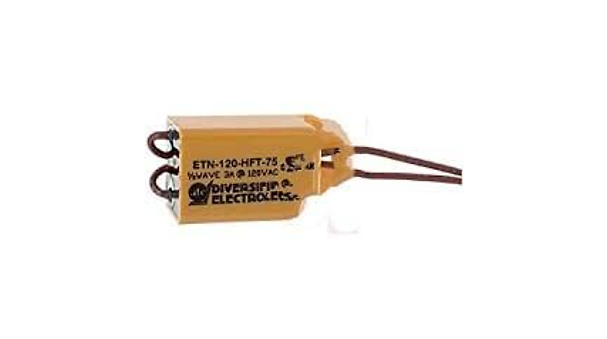 ETN-120-HFT-75, Solid-State Flasher, 3A Halfwave, 120V, Fixed Unit, 75 ...