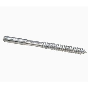 The Hillman Group 491361 Hanger Bolt, 3/8-16 X 3-Inch , 2-Pack