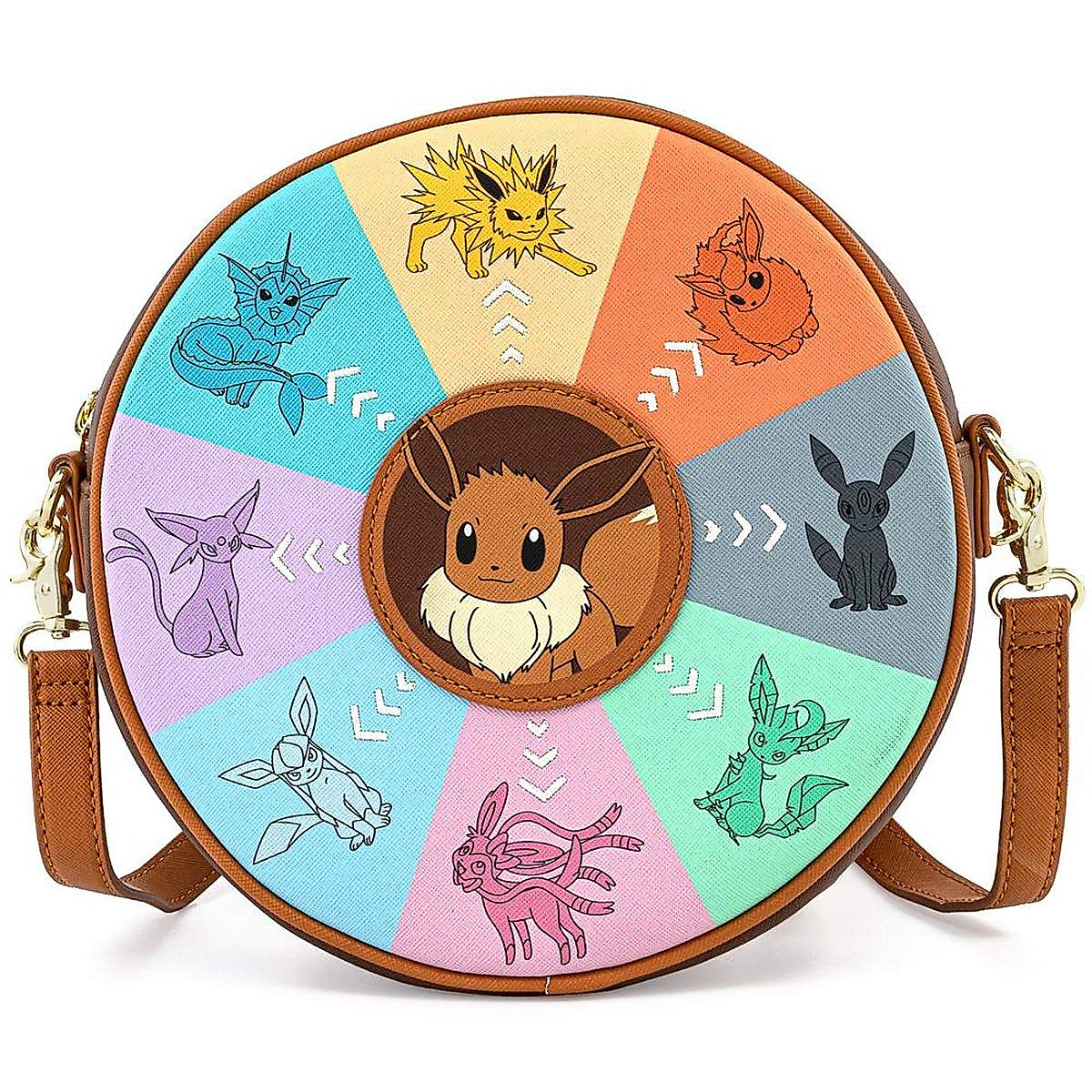 Loungefly X Pokemon Eevee Evolutions Canteen Crossbody