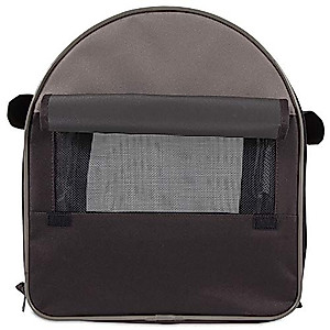 Petmate Portable Pet Home, Small, Dark Taupe/Coffee Grounds Brown