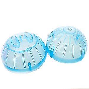 UKD PULABO Strong & Long-LastingReusable Plastic Pet Rodent Mice Jogging Ball 10cm Hamster Gerbil Rat Exercise Balls Small Lovely Play Toys and