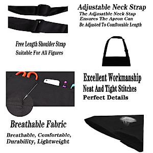 POTALKFREE 60th Birthday Gifts for Women Men, Funny Chef Aprons with Pockets, 60 Years Old Kitchen Cooking Grilling Apron for Grandma Grandpa Dad Mom