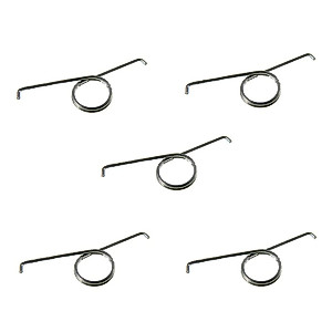 TNND Trigger Button Springs 10PCS PS5 Handle Metal L2 R2 Replacement for Playstation 5 PS5 PS4 Dualsense Controller Accessories, metallic