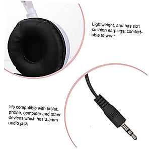 KICHOUSE Stereo Headphones Wired 1pc 's Headphones Noise Cancelling Headphones Noise Cancelling Ear Muffs Noise Headphones Cancelling Wired Headphones Headphones Music Boys Earmuffs