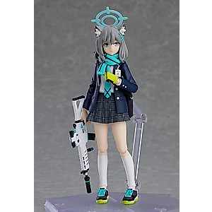 Max Factory figma Blue Archive Blue Sandwolf Shiroko Non-Scale Plastic Painted Action Figure