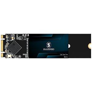 SSD 4TB M.2 2280 SHARKSPEED TLC 3D NAND SATA III 6 Gb/s, Internal Solid State Drive PC Computer Laptop and Desktop (M.2 2280, 4TB)