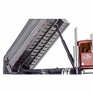 Revell 12628 Kenworth W-900 Dump Truck 1:25 Scale 265-Piece Skill Level 5 Model Building Kit White