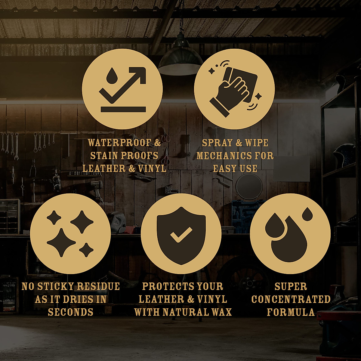 Doc Baileys “Clear” Formula for Any Color Leather- One Step Kit- Conditioner, Cleaner, and Softener- Waterproof, Stain Proof, Maintain and Protect Leather, Vinyl, Canvas, and More- No Sticky Residue