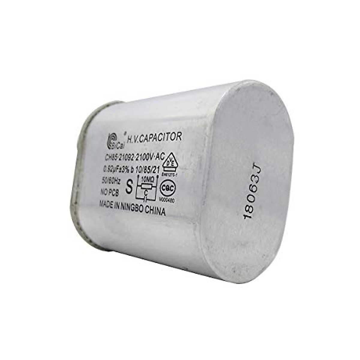 Meter Star CQC Universal Household Microwave High Voltage Capacitor 0.92uf ch85 21092 2100V AC H.V.Capacitor 10/85/21 50/60Hz NO PCB