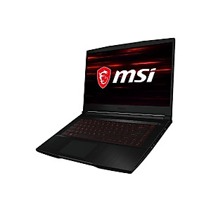 MSI GF63 Thin 10SCXR-22 Series Gaming Laptop, 15.6" 60Hz Refresh Rate IPS, Intel Core i5-10300H (2.50 GHz), NVIDIA GeForce GTX 1650, 8 GB DDR4, 256 GB PCIe SSD, Windows 10 Home - Black (Renewed)