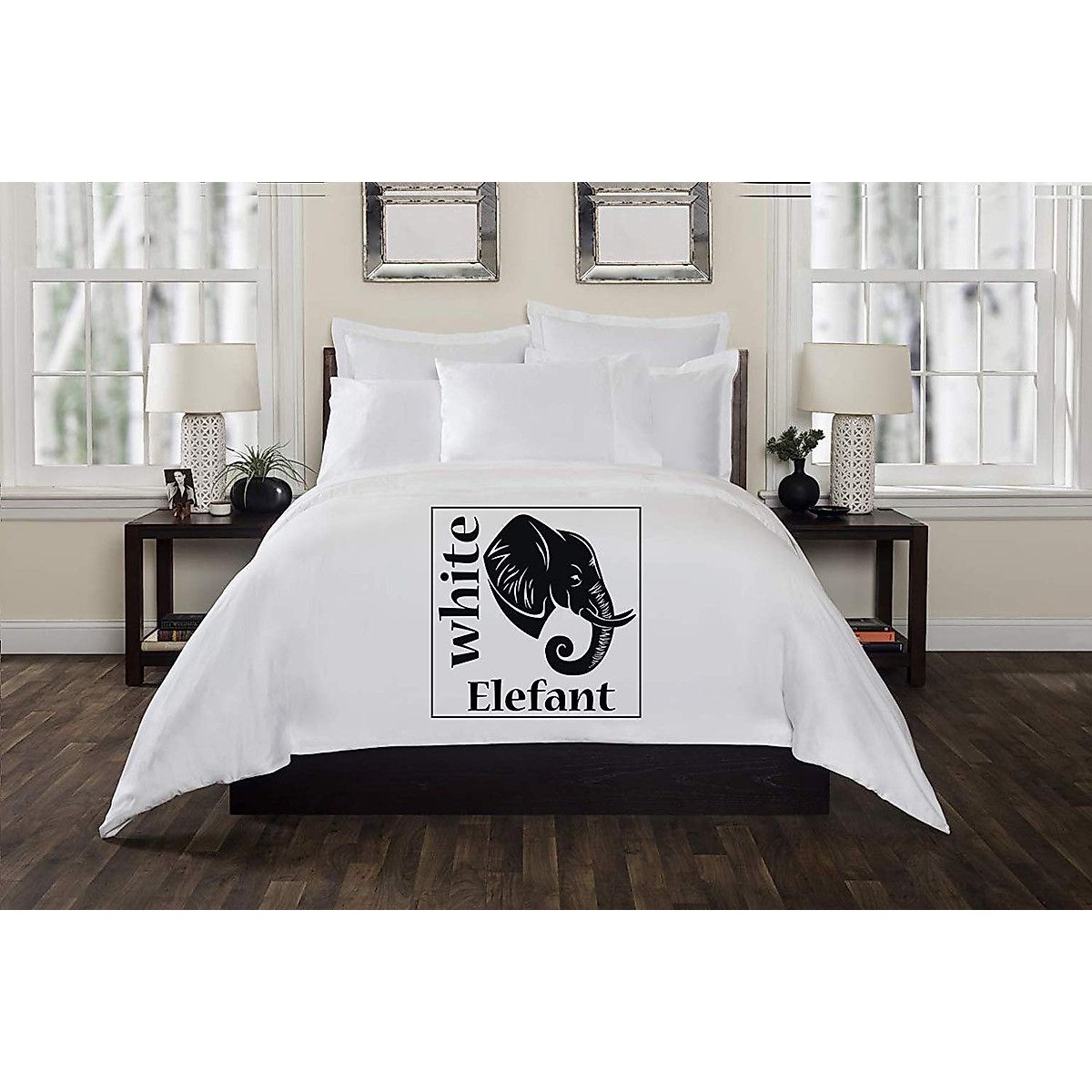 Arkwin Home Products Excellent Soft 100% Egyptian Cotton Twin Extra Long, 39" x 80" Size Mattress Cover, Zips Around The Mattress (Navy Blue Solid)