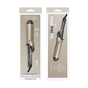 INFINITIPRO BY CONAIR 1 3/4-inch Curling Iron, 1 3/4 inch barrel produces voluminous curls – for use on medium and long hair