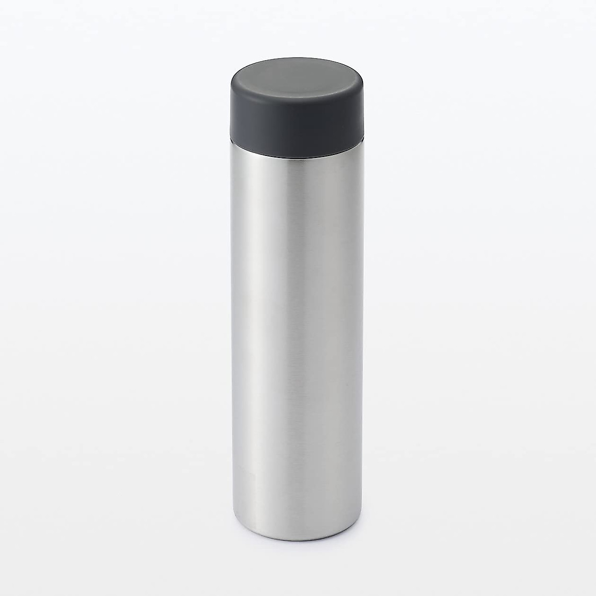 Muji 44593776 Stainless Steel Insulated Bottle, Approx. 16.9 fl oz (500 ml)