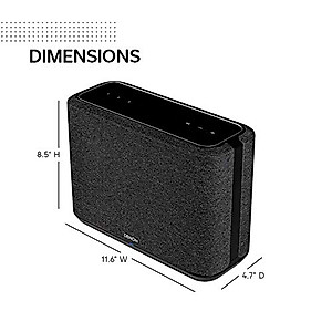 Denon Home 250 Wireless Streaming Speaker (Factory Certified Refurbished, Black)