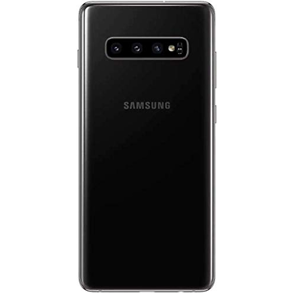 Samsung Galaxy S10+ Factory Unlocked Android Cell Phone | US Version | 512GB of Storage | Fingerprint ID and Facial Recognition | Long-Lasting Battery | Ceramic Black (SM-G975UCKEXAA)