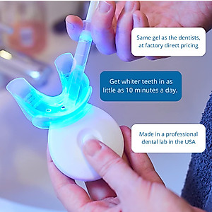 Dr Song Teeth Whitening Kit 3X Syringes 35% Carbamide Peroxide, Light, Trays