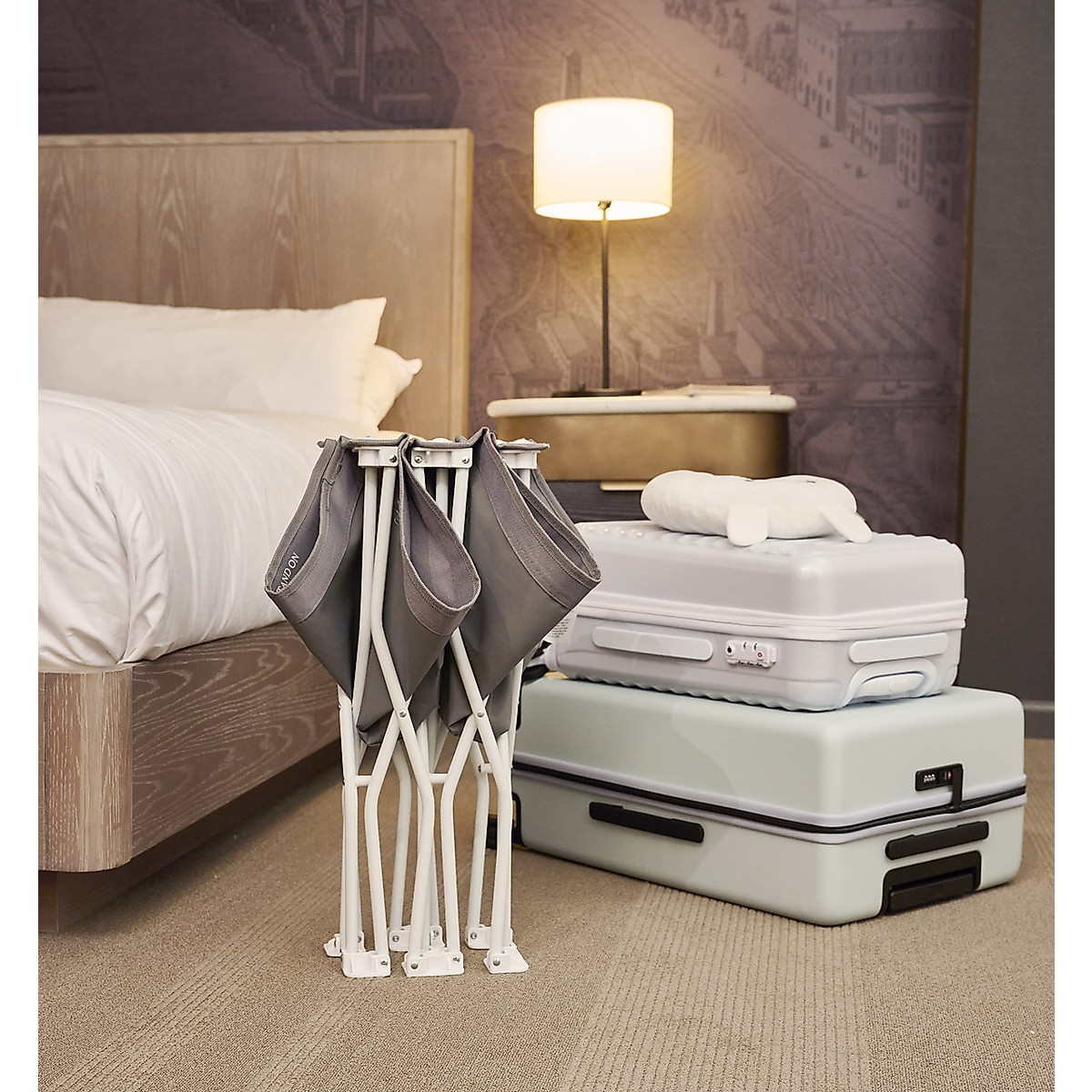 Regalo My Cot Deluxe Portable Toddler Bed with Canopy, Provides UV Protection