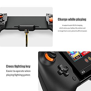 HEATFUN Wireless Controller Compatible with Nintendo Switch, Large Controller for Nintendo Switch with Precise Rocker, Dual Motor Shock Feedback and Screenshot