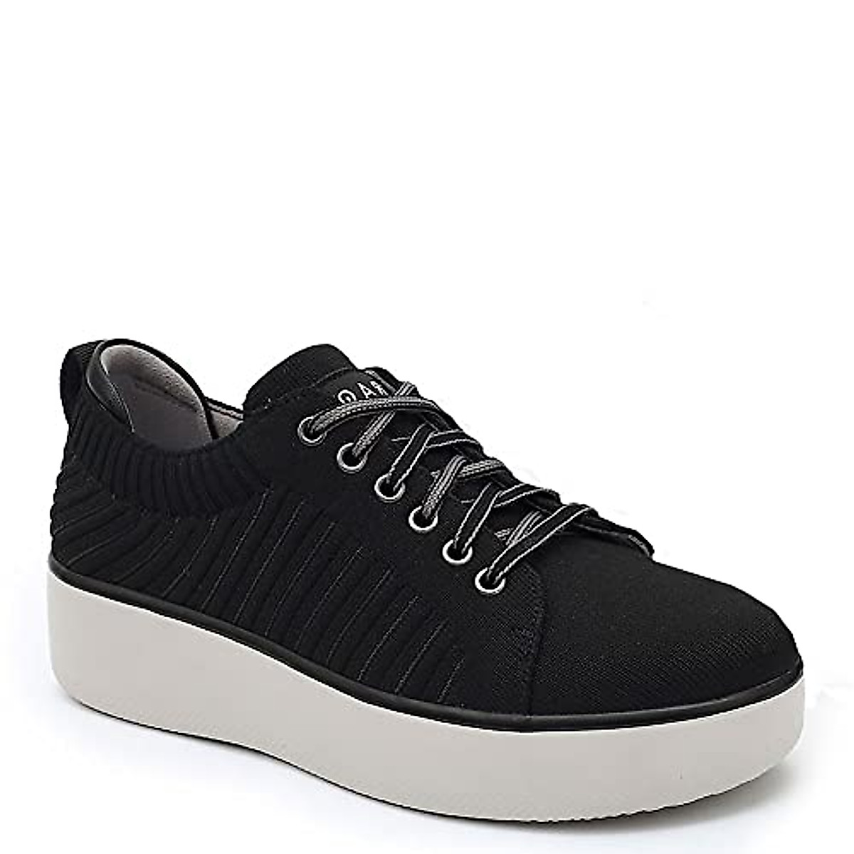 TRAQ by Alegria Womens Magiq Black Smart Walking Shoe 9 M US