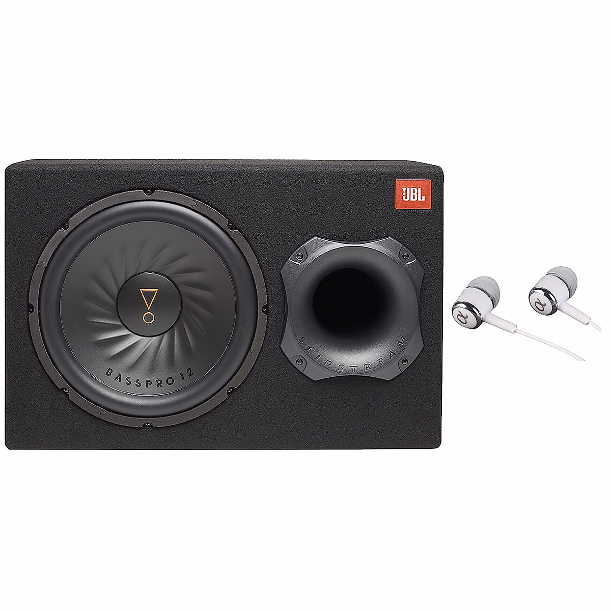 JBL GT-BassPro12 12-Inch (300mm) Car Audio Powered Subwoofer System, black