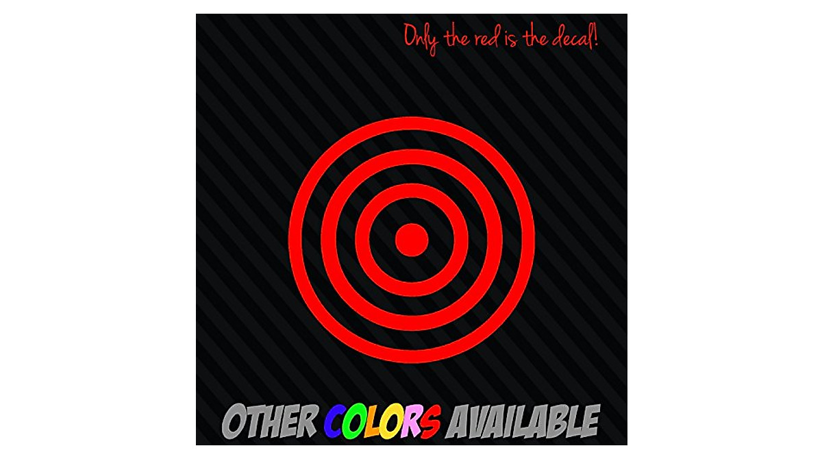 Funny Urinal Target Decals for Potty Training